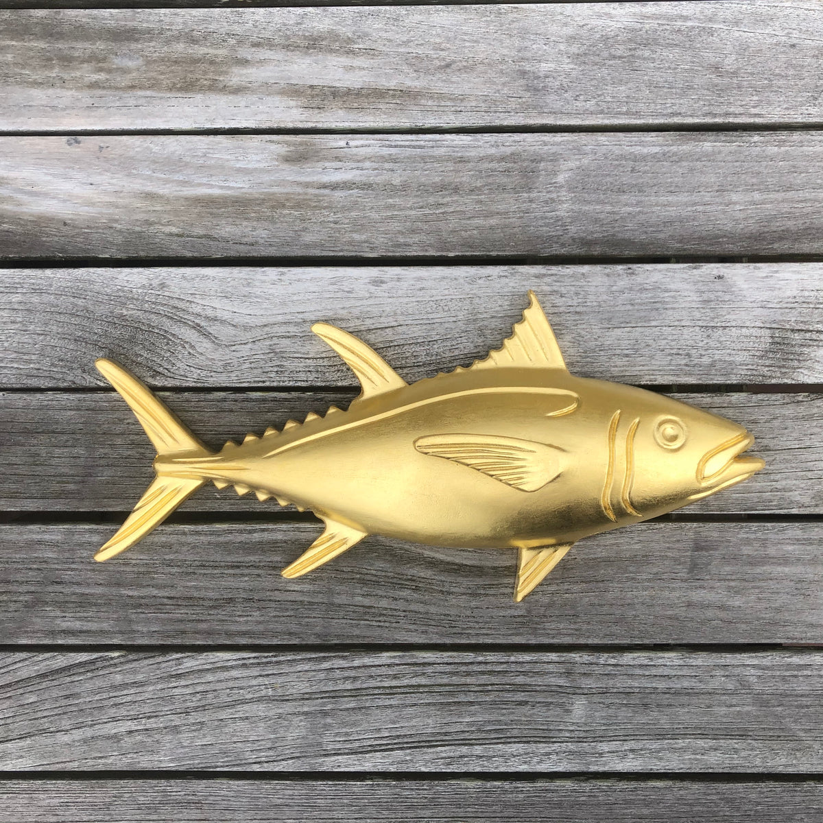 Decorative Golden Tuna – Ware Pond Woodworks